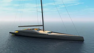 63m concept superyacht from Rob Doyle Design and Van Geest Design